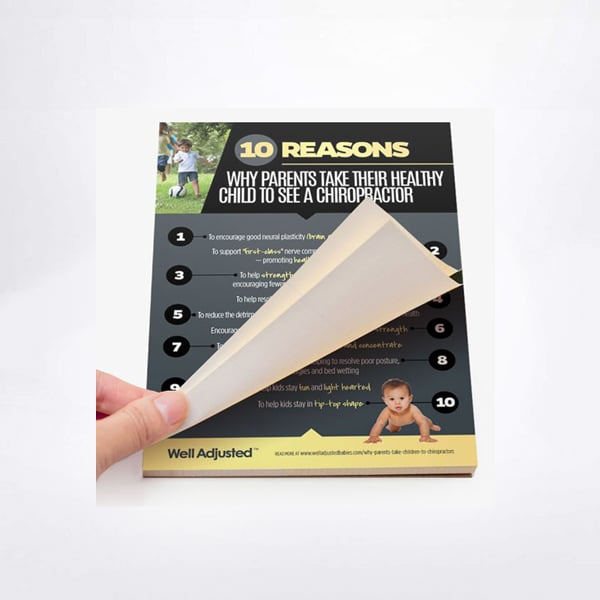“10 Reasons” InfoSheet Tearpad (A4. Supplied from AU) - Shop at Well ...